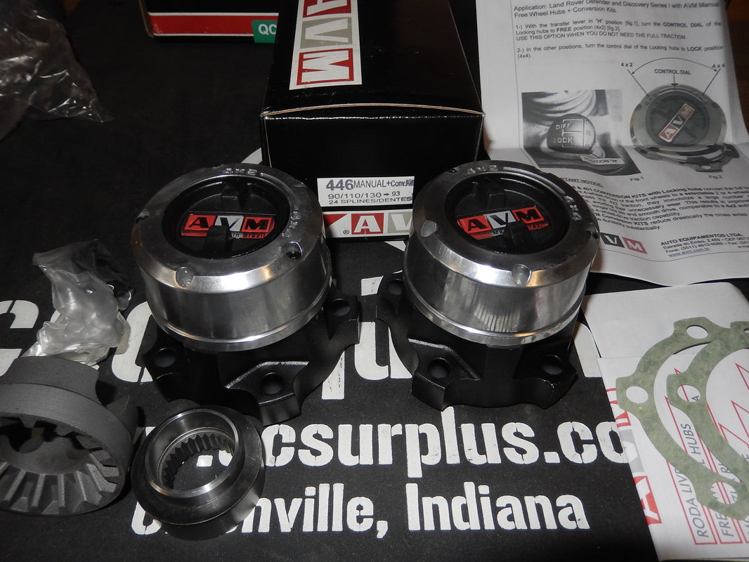AVM Hubs – C&C Equipment LLC